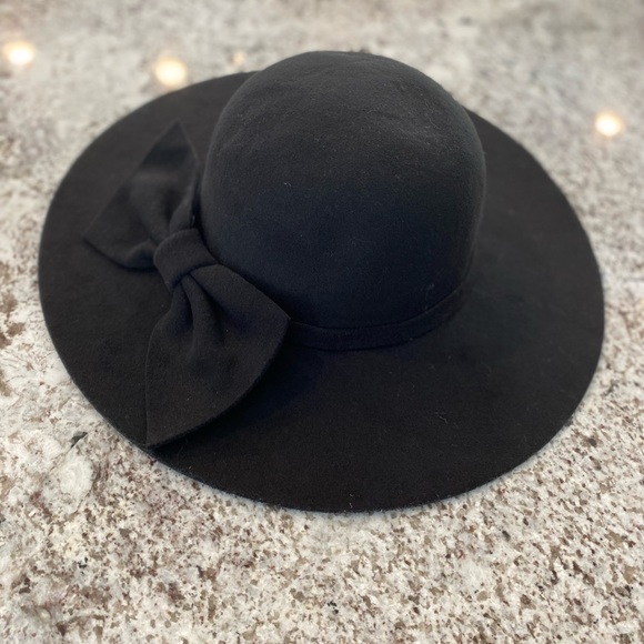 Accessories | Womens Fall Hat With Bow Detail Black | Poshmark